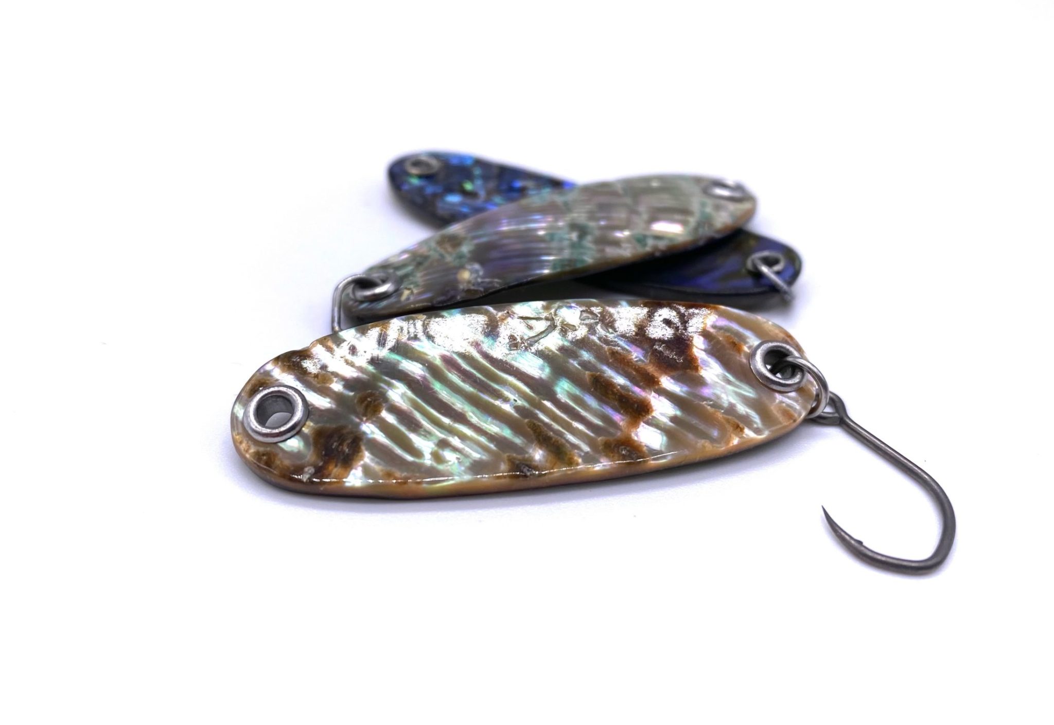 Cuillère en nacre : Mini Blanka - Morpho Fishing